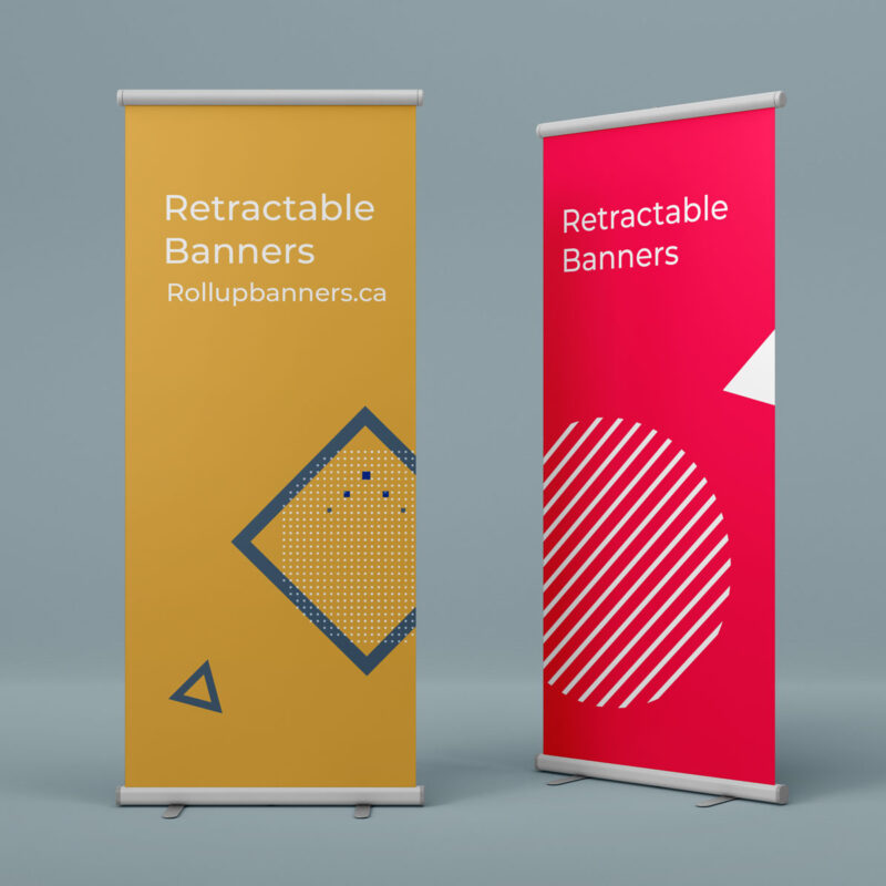 Retractable Banners - RollupBanner.ca
